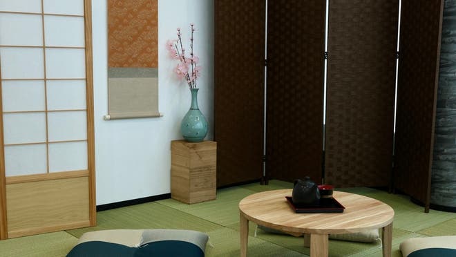 【京都・南区】自然光×和室×4色背景紙|撮影・茶会・ワークショップに使える貸切空間の写真9