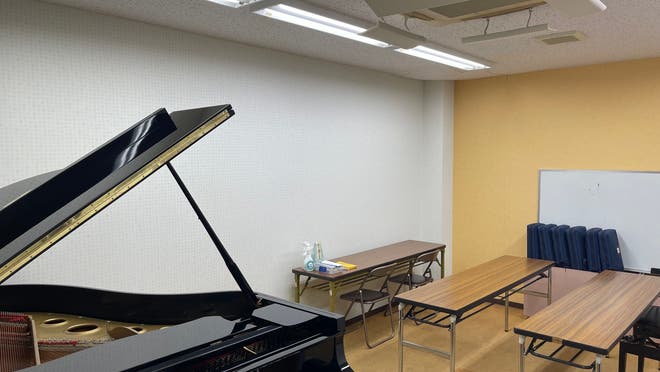 【ヤマハG3グランドピアノC】北浦和駅東口徒歩5分のグランドピアノの練習室(エレベーターはありません)の写真2
