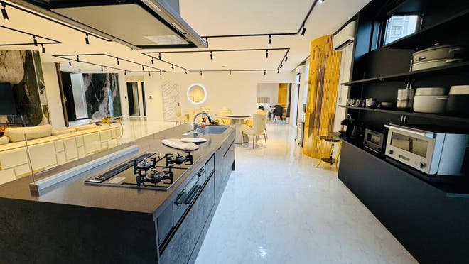 超大型Luxury空間「GRAND TERRACE」40人以上・バレルサウナ×2・ジャグジー・BBQ可・ミニプール・駐車場13台の写真4