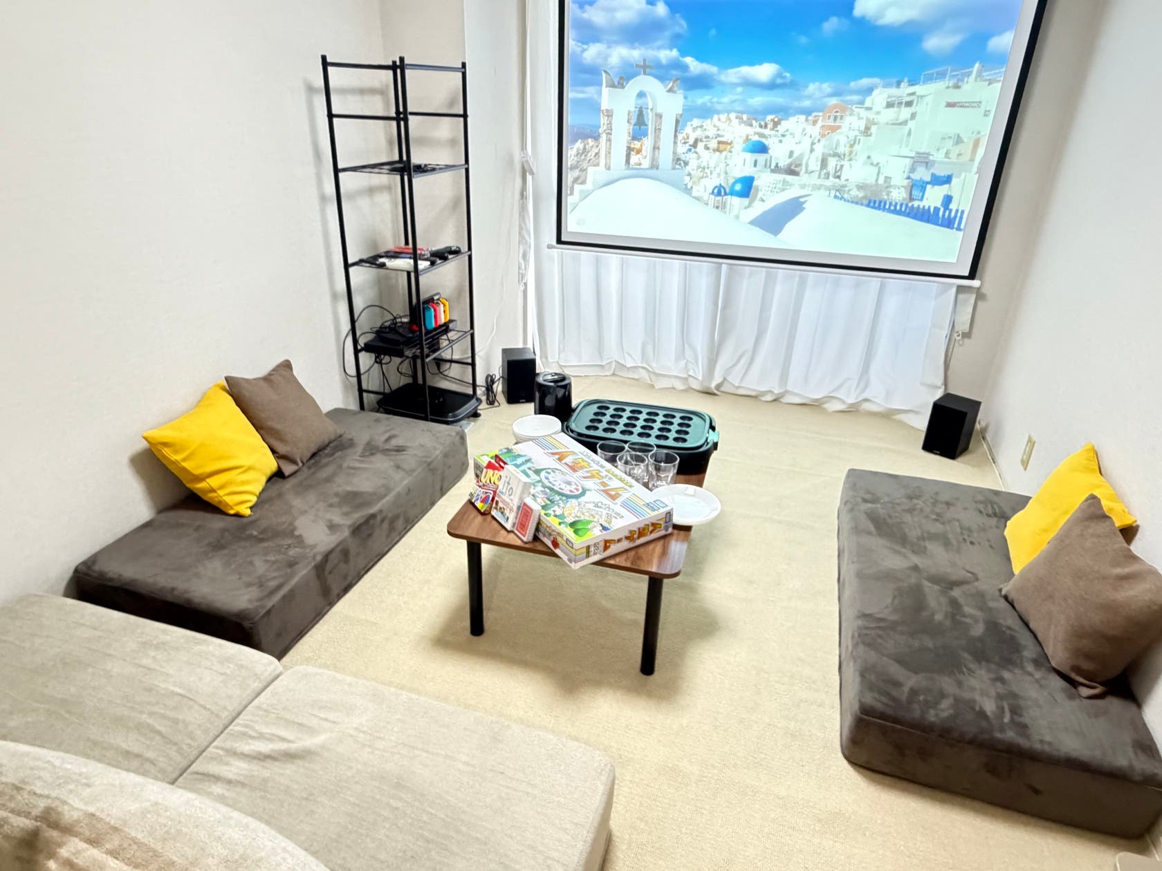 【先着50組限定OPEN割引🉐】橋本駅チカ✨特大プロジェクター📺大人気ゲーム機🎮焼肉🍖たこパ🐙ゴロゴロ💤 鑑賞会🎥の写真1