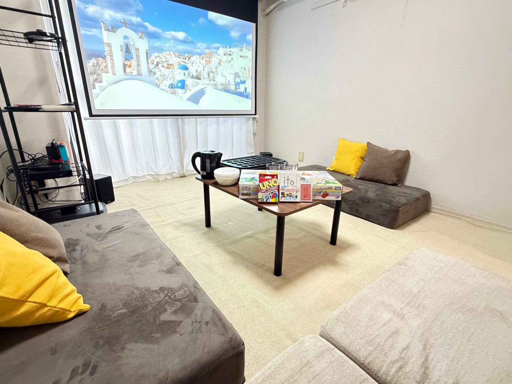【先着50組限定OPEN割引🉐】橋本駅チカ✨特大プロジェクター📺大人気ゲーム機🎮焼肉🍖たこパ🐙ゴロゴロ💤 鑑賞会🎥の写真6