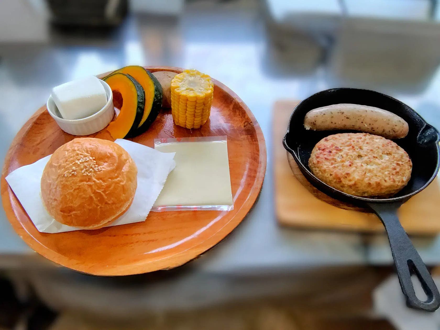 お子様用　簡単に手作りで楽しめるハンバーガーBBQ 　注）ロケ・撮影専用プランでは利用不可の画像1
