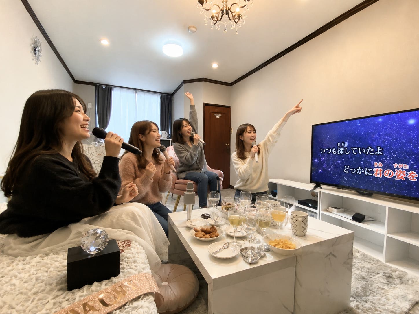 💎シルビア駅前💍徒歩2分！高速光回線導入🌟カラオケ🎤（オプション）任天堂スイッチ🎮🍑🚗12名OKの写真4