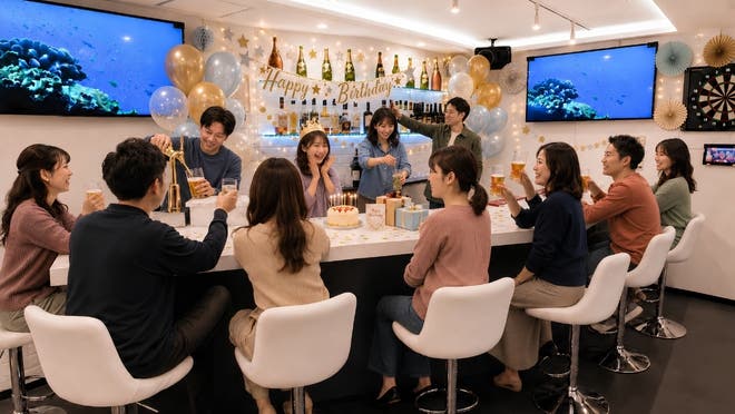 BAR完全貸切/セルフ飲み放題880円/カラオケ・ダーツ無料/心斎橋駅近/結婚式2次会/Bar Near 心斎橋の写真7