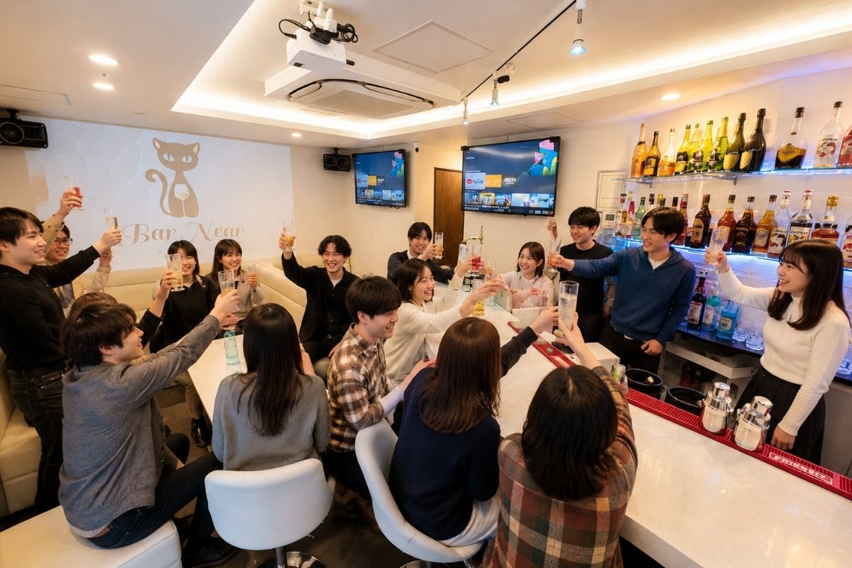 BAR完全貸切/セルフ飲み放題880円/カラオケ・ダーツ無料/心斎橋駅近/結婚式２次会/Bar Near 心斎橋の写真8