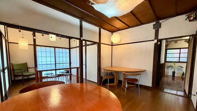 武蔵小金井駅5分 昭和レトロ・デザイナーズ古民家 北欧家具と囲炉裏に広い畳部屋 自然光豊か 撮影・料理・交流会・ワークショップにの写真4