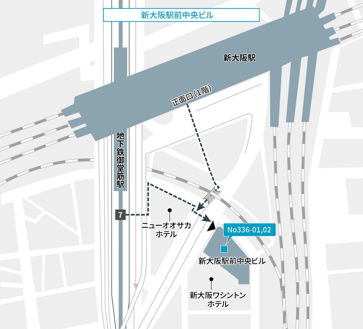 【テレキューブ】新大阪駅前中央ビルの個室型ワークブース（336-02）です。視線と音を遮る、プライベートな集中環境。の写真3