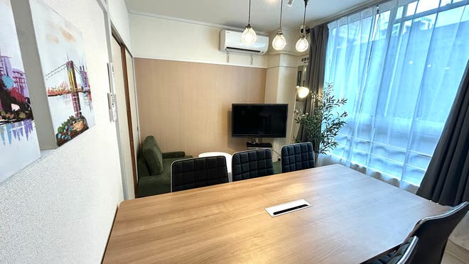 🔥見逃し注意🔥立川駅徒歩2分🚶一番オシャレな会議室が期間限定オープン価格✨ 🎉パーティー用途もOK🎁の写真2