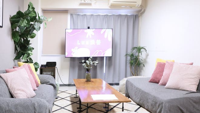 🚶渋谷駅徒歩3分🚶 道玄坂 タコパ 🎉女子会/推し活/ママ友会/ミートアップ 📺55型4Kテレビ Lua渋谷の写真5