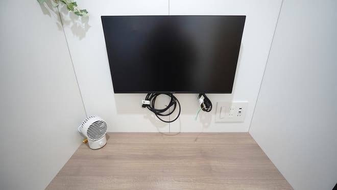 <ミニマルワークスペース立川No.1>1人用個室🚪Wi-Fi📶電源🔌モニター🖥️テレワーク/オンライン会議の写真2