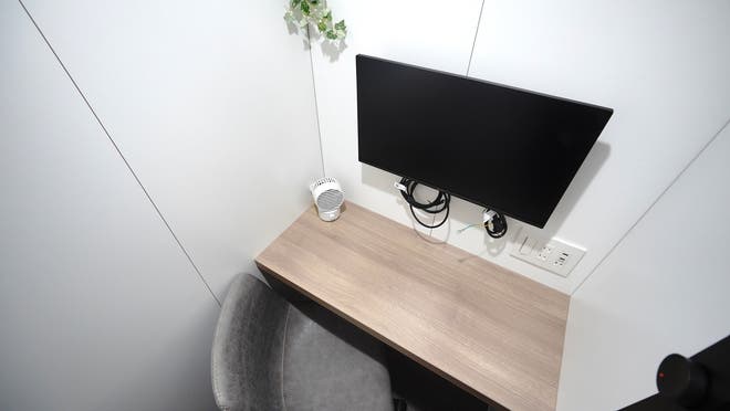 <ミニマルワークスペース立川No.1>1人用個室🚪Wi-Fi📶電源🔌モニター🖥️テレワーク/オンライン会議の写真4