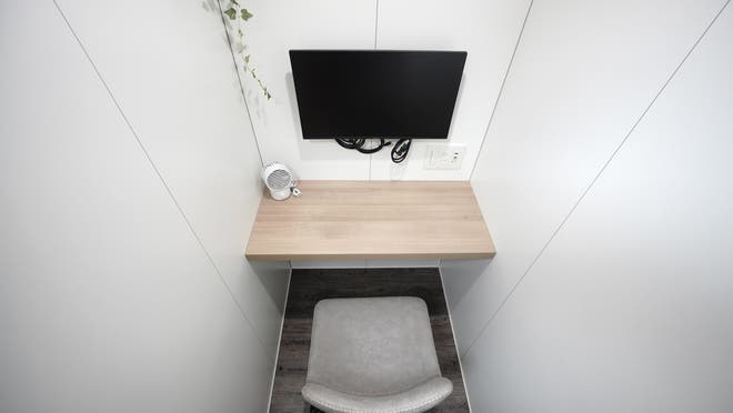 <ミニマルワークスペース立川No.2>1人用個室🚪Wi-Fi📶電源🔌モニター🖥️テレワーク/オンライン会議の写真3