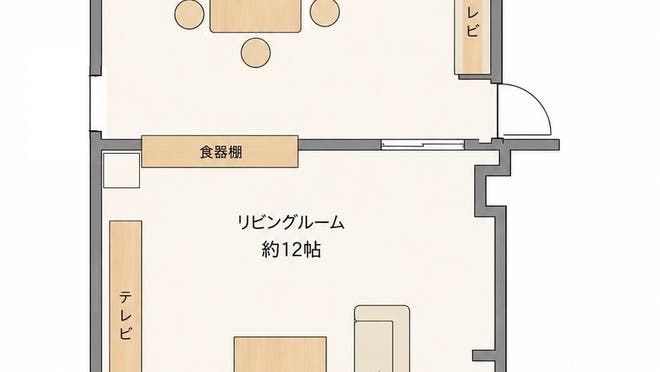 1階リビング「約12帖」 +ダイニング「約10帖」 セット ー女子会 ママ会 料理 誕生日会 ホームパーティーなどにー の写真8
