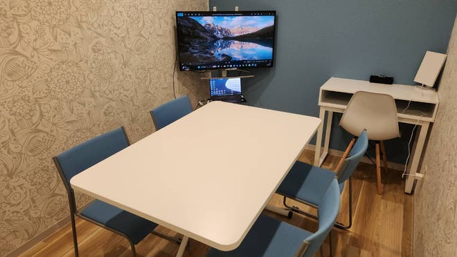 国立駅1分/少人数のサークル、ヨガ教室等に最適な個室レンタルスペース Room2の写真4