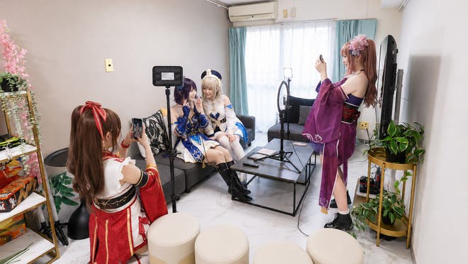池袋駅徒歩5分🚶♂️女子会・歓送迎会✨コスプレ撮影📸大画面テレビ◎人気ゲーム🎮会議・撮影◎推し活・鑑賞会🎬誕生日会✨の写真2