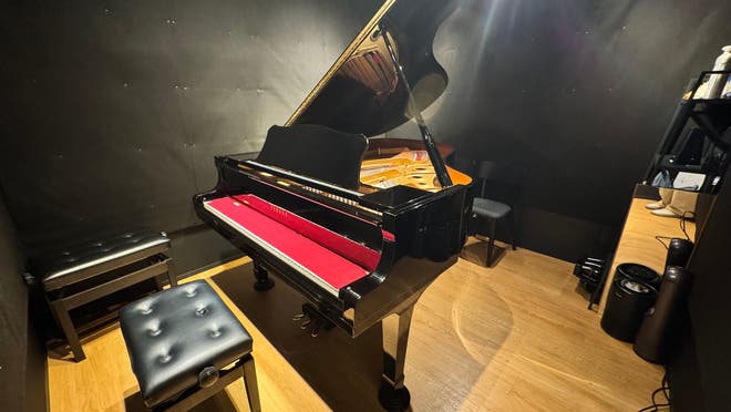 【渋谷駅徒歩3分】9.70㎡/グランドピアノ備え付きの音楽スタジオ(ルービー渋谷2nd room4)の写真2