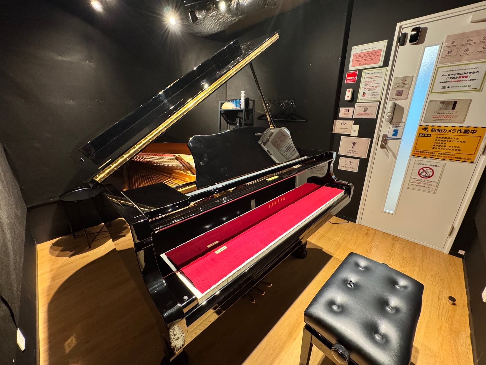 【渋谷駅徒歩3分】9.70㎡/グランドピアノ備え付きの音楽スタジオ（ルービー渋谷2nd room4）の写真3