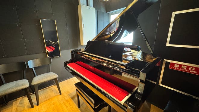 【渋谷駅徒歩3分】9.20㎡/グランドピアノ備え付きの音楽スタジオ(ルービー渋谷2nd room5)の写真3