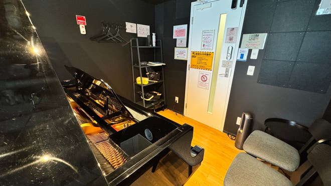 【渋谷駅徒歩3分】9.20㎡/グランドピアノ備え付きの音楽スタジオ(ルービー渋谷2nd room5)の写真6