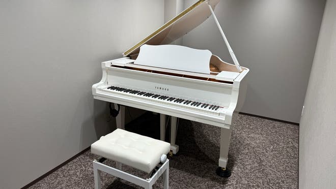 【用賀駅徒歩3分】8.33㎡/消音機能付きグランドピアノ備え付きの音楽ルーム(ルービー用賀 room1)の写真3