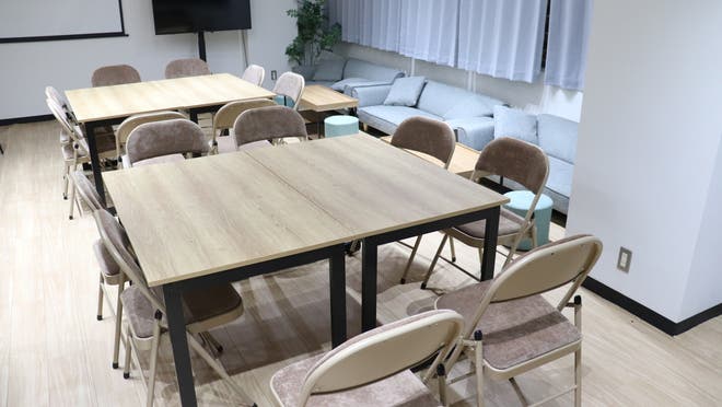 【天満駅4分】2026年7月OPEN!32名着席🛋100㌅プロジェクター🎬歓送迎会・女子会に🎉会議・交流会・上映会にも🧳の写真7