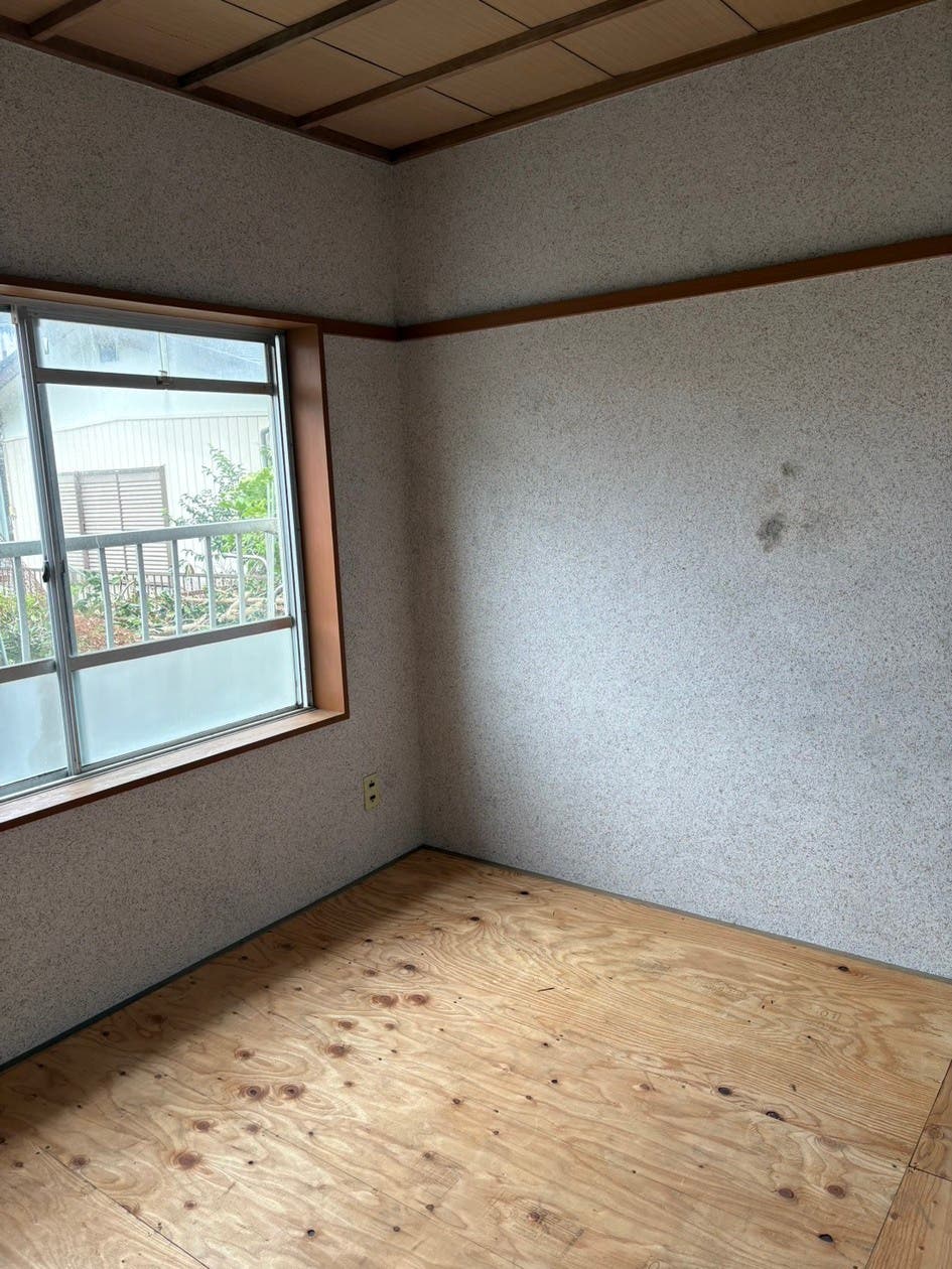 大みか第一アパートリフォーム途中の部屋の写真6