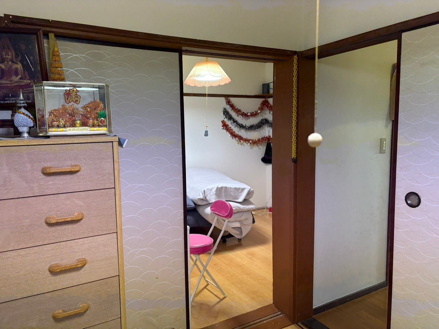 大みか第一アパートリフォーム途中の部屋の写真12
