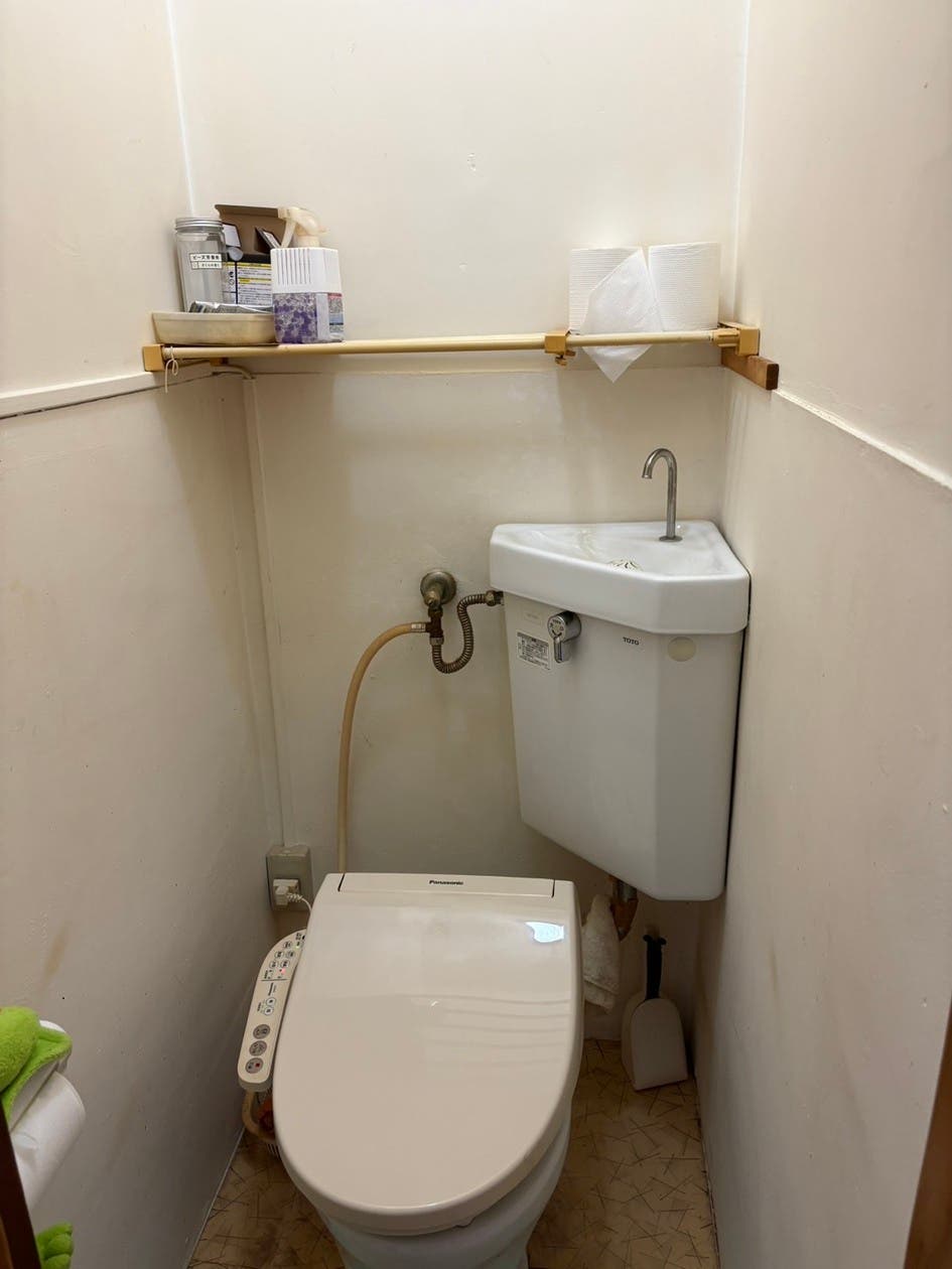 大みか第一アパートリフォーム途中の部屋の写真13