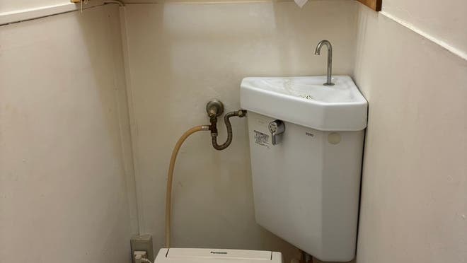 大みか第一アパートリフォーム途中の部屋の写真13