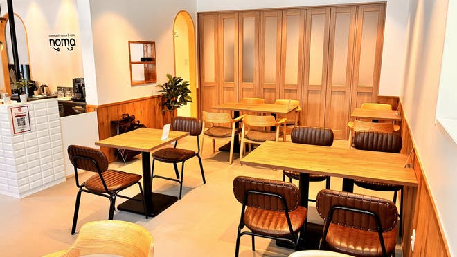 【後楽園徒歩5分】おしゃれなNewOpenカフェ☕の一画でワークショップ・勉強会などを開催いただけます(テーブル貸し/6席まで)の写真1