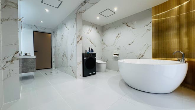 超大型Luxury空間「GRAND TERRACE」40人以上・バレルサウナ×2・ジャグジー・BBQ可・ミニプール・駐車場13台の写真14