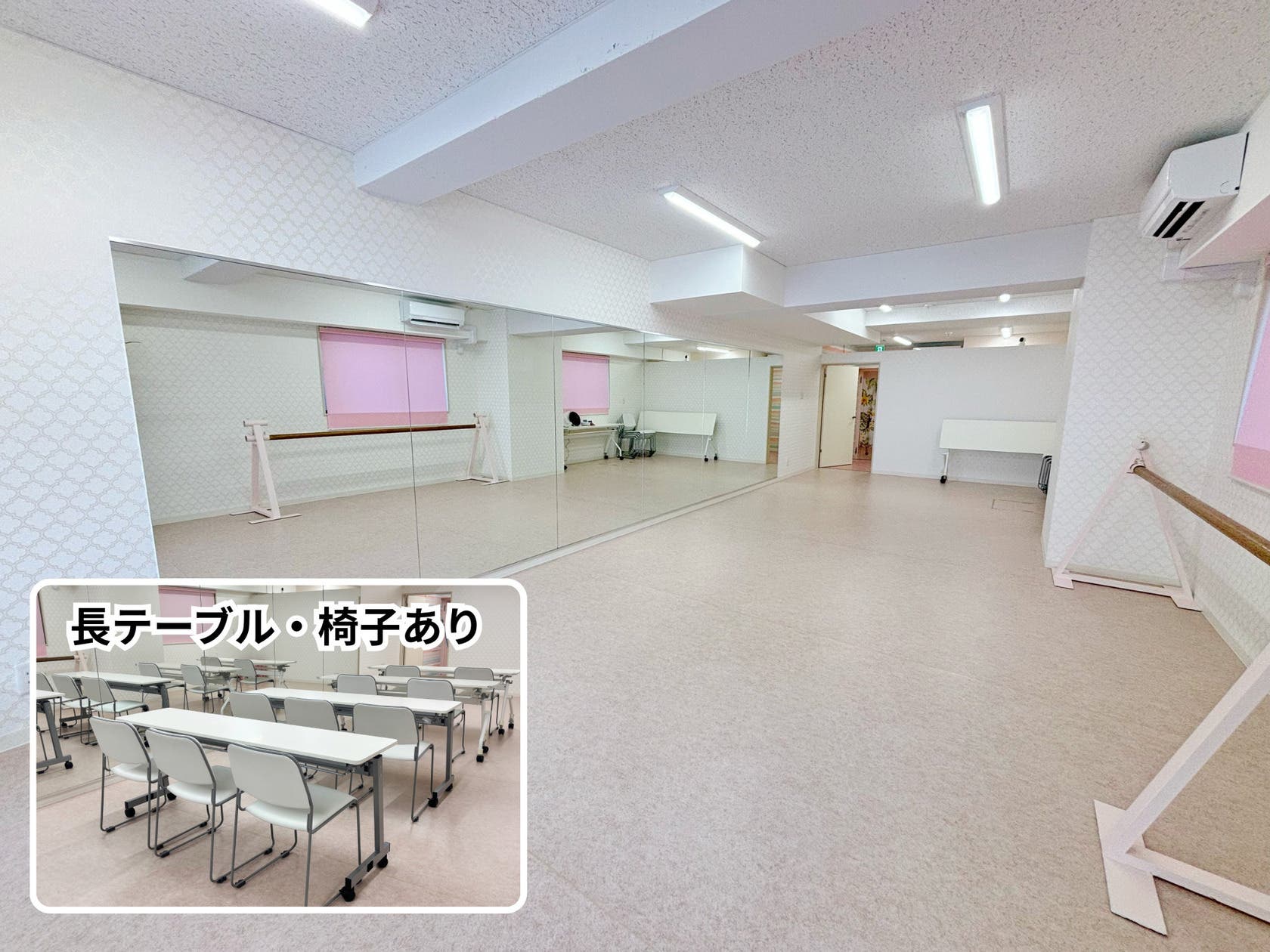 【女性に人気♪】西川口駅東口徒歩3分のレッスンスタジオ★テーブル・椅子あり／お教室・個人利用にもの写真1