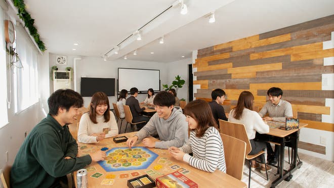 神田駅徒歩2分!/最大30名/土足利用可/会議/セミナー/面接/懇親会/ボードゲーム/女子会等/飲食お酒可/会議室KS8神田の写真10