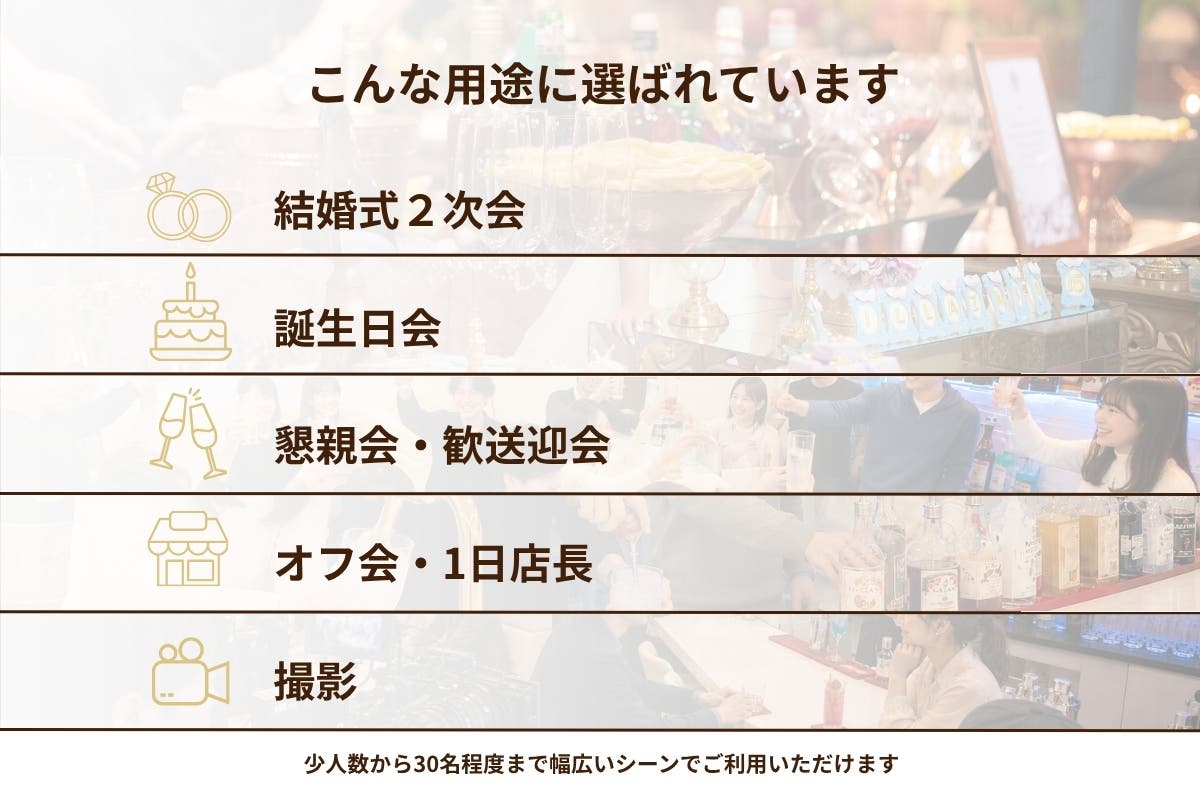 BAR完全貸切/セルフ飲み放題880円/カラオケ・ダーツ無料/心斎橋駅近/結婚式２次会/Bar Near 心斎橋の写真16