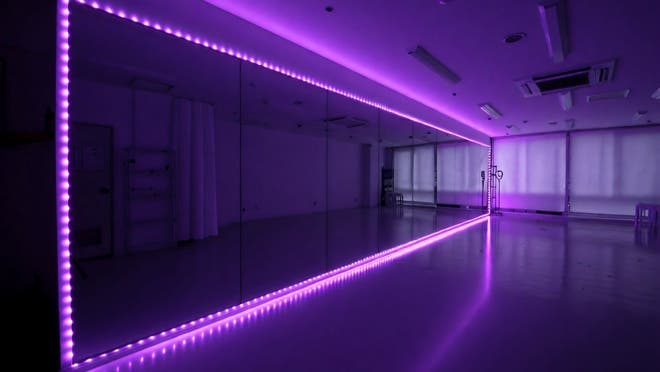 【元町駅徒歩1分】47㎡×9m大型ミラー✨NEW OPEN|ダンス・撮影|LED照明完備の写真7