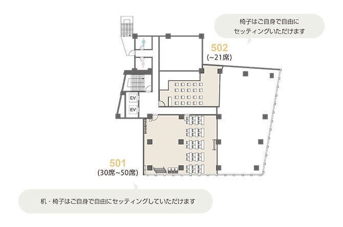 【502】✨2026/9/1増床OPEN✨【渋谷駅徒歩6分】最大30名収容可能！イベント・交流会・ワークショップ・動画撮影に！の写真8