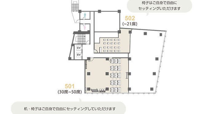 【502】✨2026/9/1増床OPEN✨【渋谷駅徒歩6分】最大30名収容可能!イベント・交流会・ワークショップ・動画撮影に!の写真8