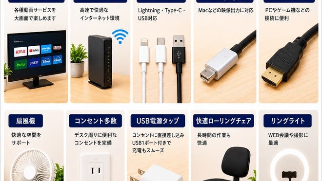 《フォーカスオン心斎橋店Ⓐ号室》【2名様まで】完全個室ワークスペース|高速Wi-Fi完備📶会議・面談・テレワークに💻の写真2