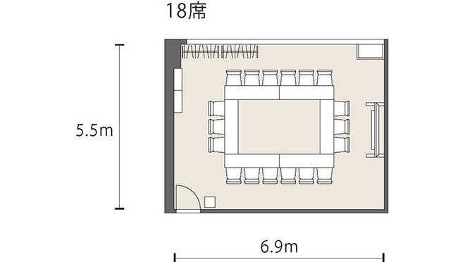 601号室【新大阪駅徒歩3分】✨2027年1月12日オープン✨最大24名着席可能!イベント・セミナー・研修に!飲食持ち込み可能!の写真6
