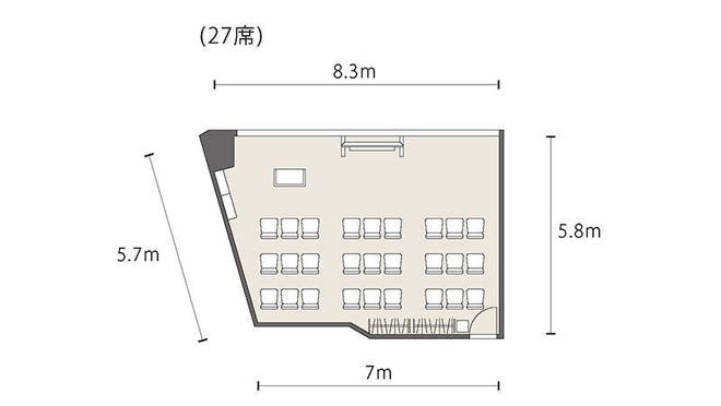 603号室【新大阪駅徒歩3分】✨2027年1月12日オープン✨最大27名着席可能!イベント・セミナー・研修に!飲食持ち込み可能!の写真7