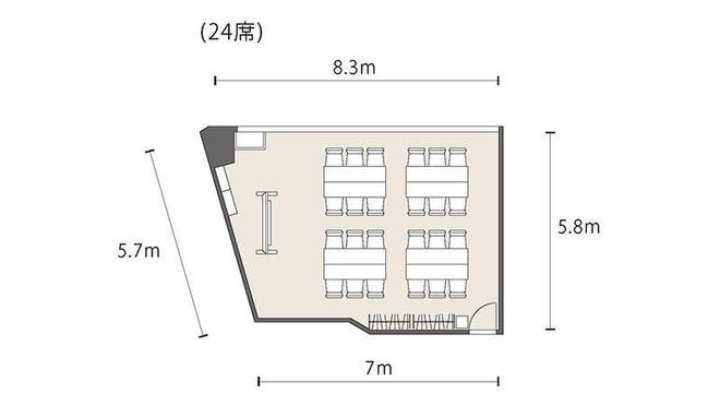 603号室【新大阪駅徒歩3分】✨2027年1月12日オープン✨最大27名着席可能!イベント・セミナー・研修に!飲食持ち込み可能!の写真5