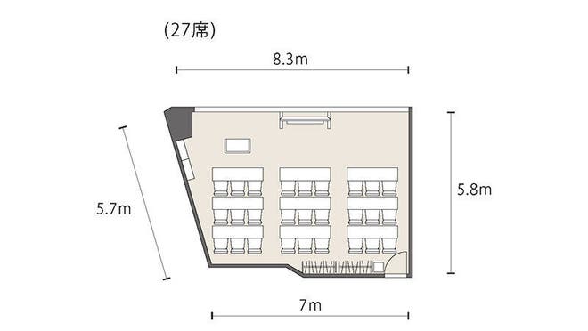 603号室【新大阪駅徒歩3分】✨2027年1月12日オープン✨最大27名着席可能!イベント・セミナー・研修に!飲食持ち込み可能!の写真4