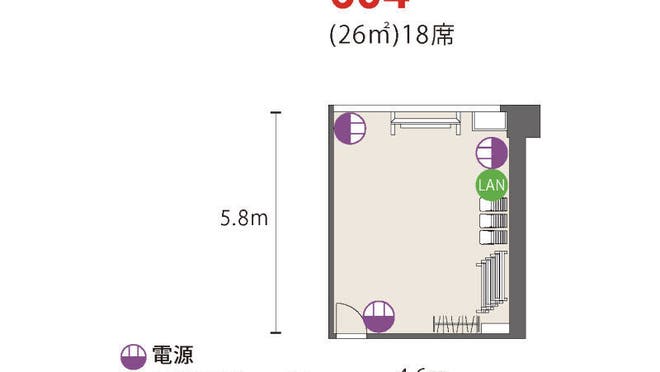 604号室【新大阪駅徒1月12日オープン✨最大18名着席可能!イベント・セミナー・研修に!飲食持ち込み可能!の写真3