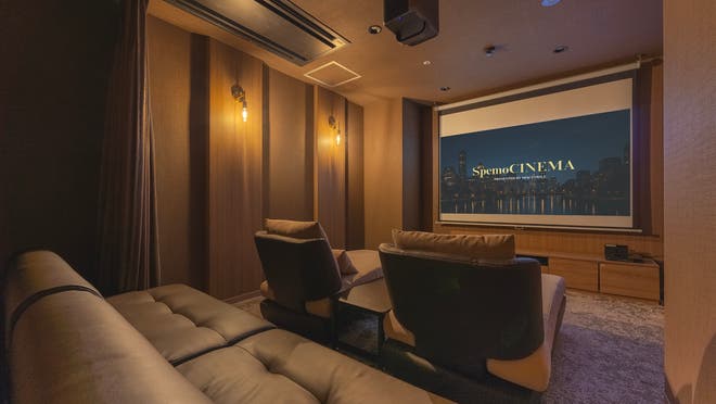 スペモシネマ🎬️すすきの駅5分🍷ゴミ無料👌🏻プロジェクター🎥映画デート💞ゲーム🎮721_SpemoCINEMA札幌の写真1