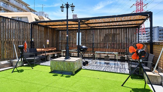 八丁畷駅徒歩1分でBBQ🍖スポットクーラー貸出し中💖ミスト&扇風機👌※17~18時は清掃の為ご利用不可の写真1