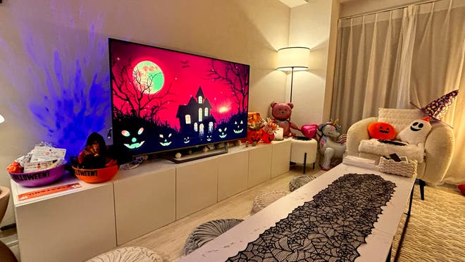 ハロウィンver.🎃心斎橋駅徒歩5分!映画もゲームも推し活も。全てが叶うプライベート空間。の写真1