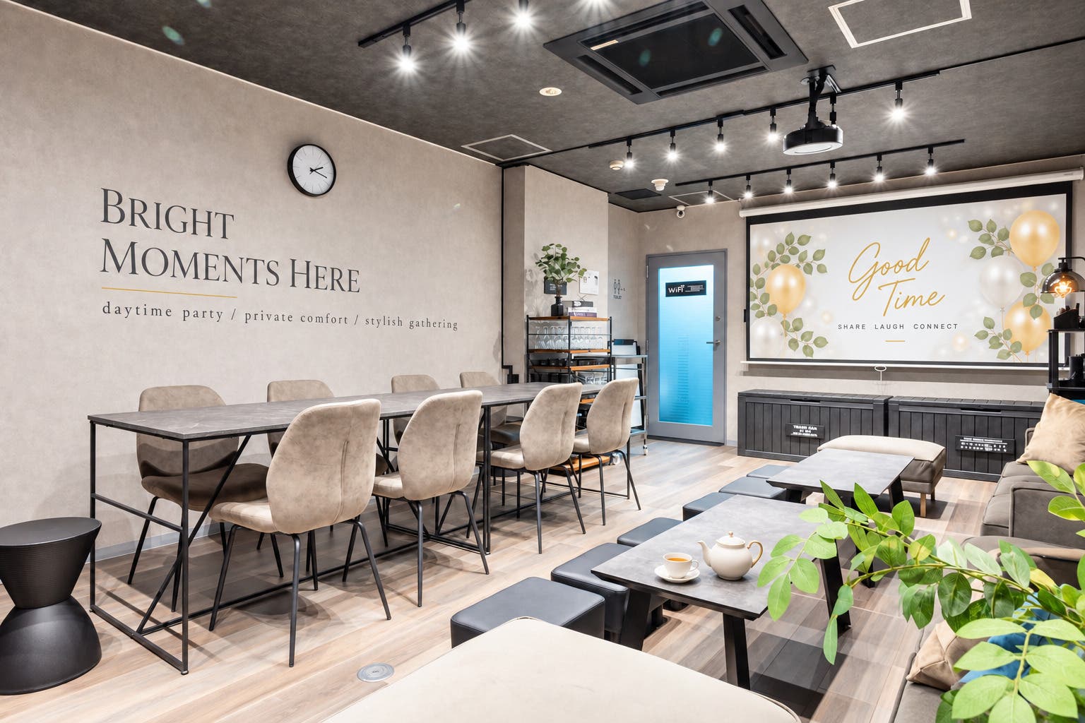 🍷 26年9月OPEN！｜開業記念✦1ヶ月限定50%OFF！｜新大阪駅3分｜最大24名｜地下隠れ家｜外階段直結｜屋外喫煙 🍷の写真1