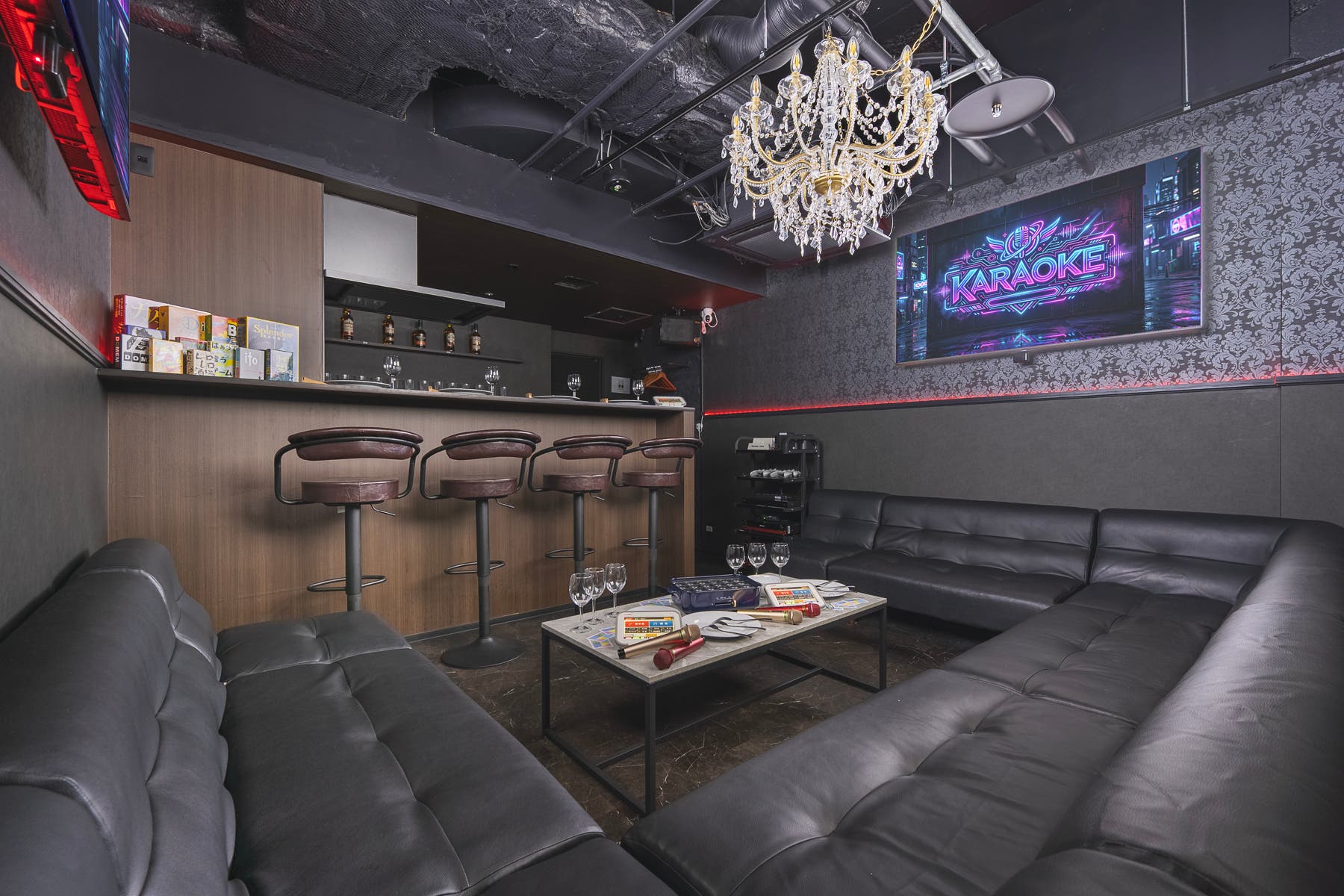 スペモ🎙️すすきの駅5分🍷キッチン付き🍽️カラオケ🎤おしゃれ飲み会🍻パーティー🎉交流会💫720_KARAOKE札幌の写真1