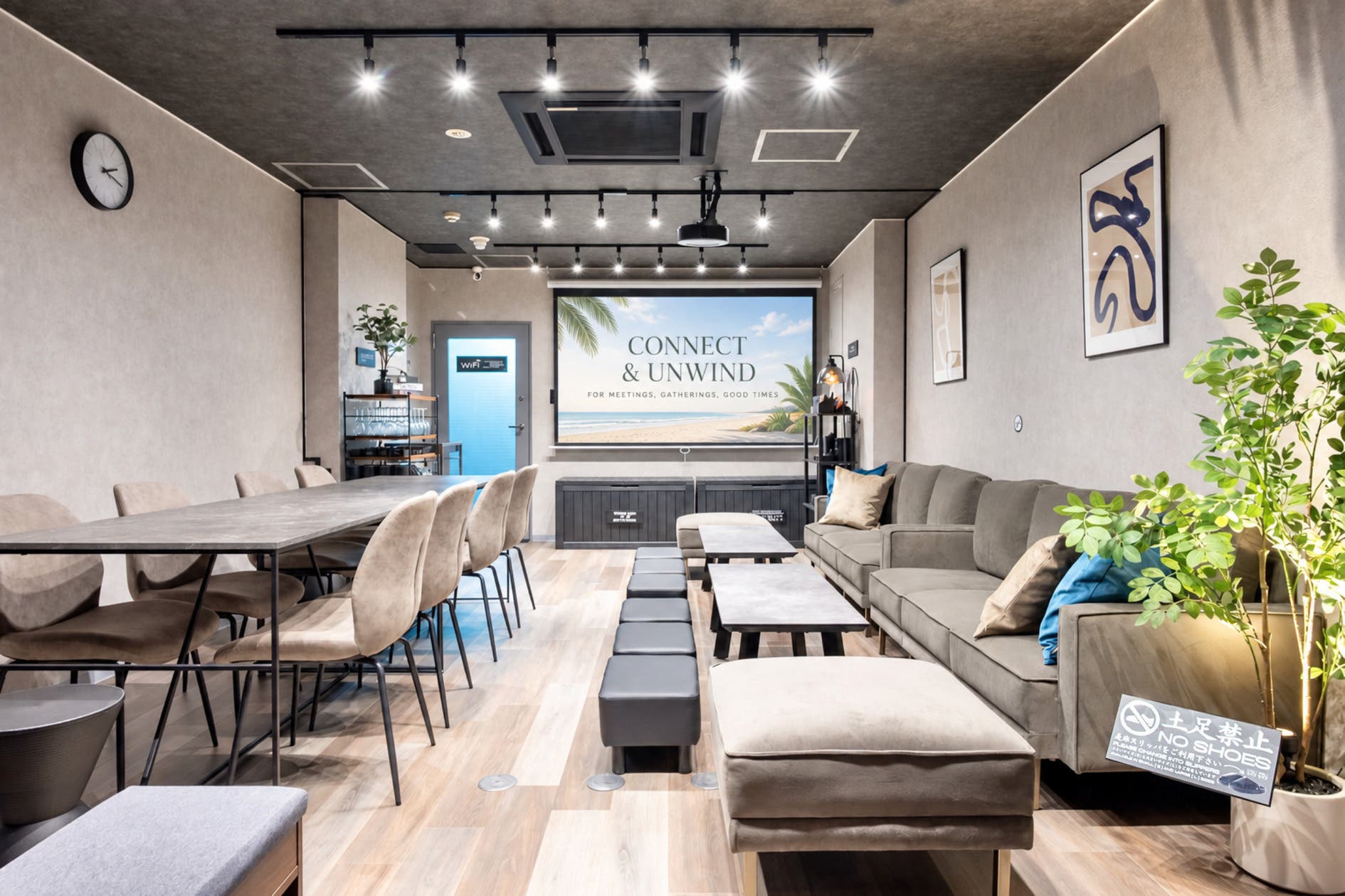 🍷 26年9月OPEN！｜開業記念✦1ヶ月限定50%OFF！｜新大阪駅3分｜最大24名｜地下隠れ家｜外階段直結｜屋外喫煙 🍷の写真1