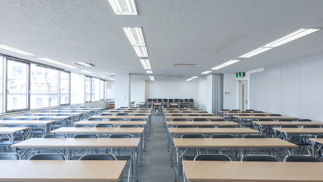 【大小連結会議室(最大126人収容可)】オフィスビル内の貸会議室 打合せ/セミナー等 ※鹿児島市天文館エリア 市電駅徒歩1分の写真1
